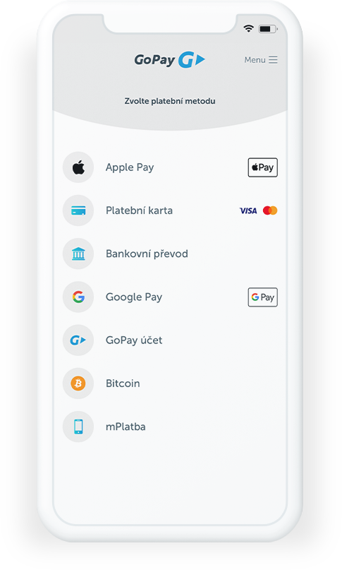 GoPay - Shoptet Doplňky