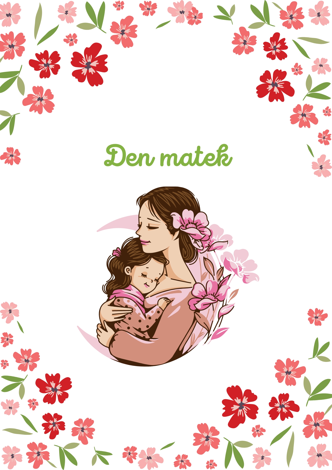 Den matek - Básničky od Hrdličky