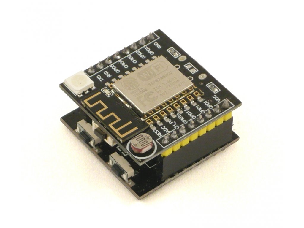 esp8266 (12F) s LDR a RGB LED - PROKYBER s.r.o.