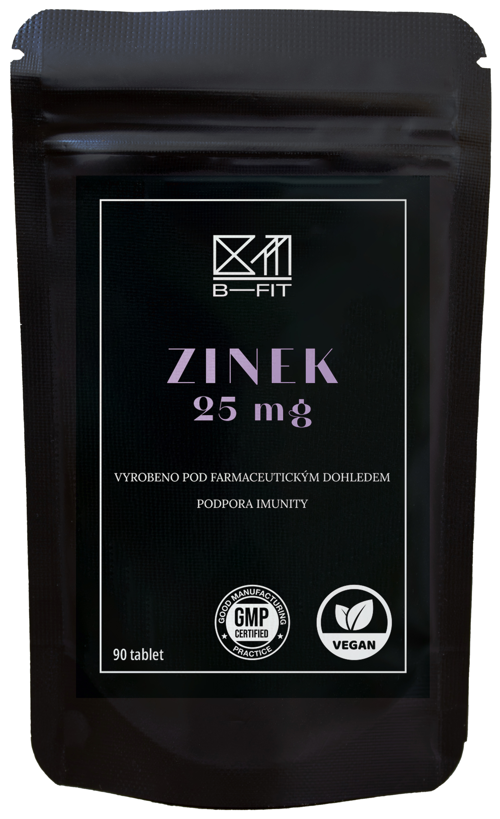 Zinek 25 mg - B-Fit Club, s. r. o.