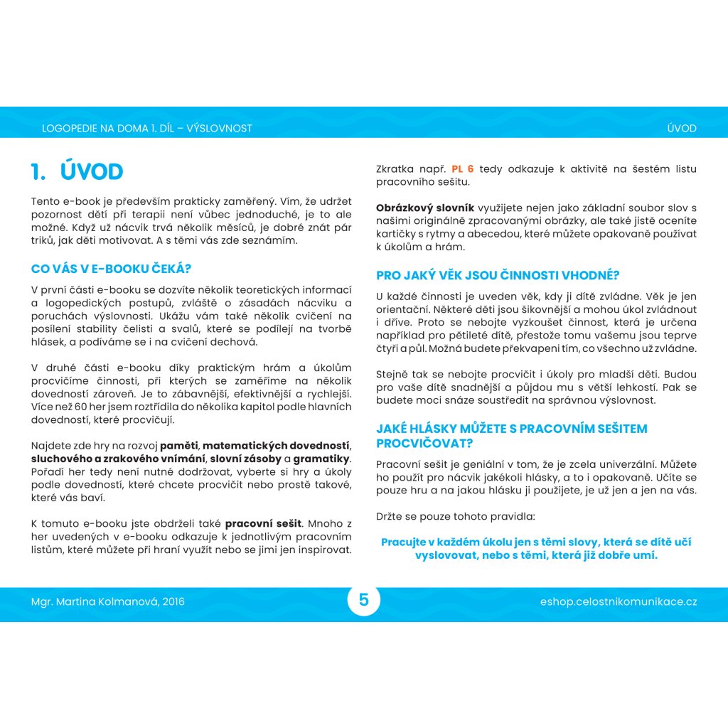 Logopedie na doma I. - Celostní komunikace - eshop