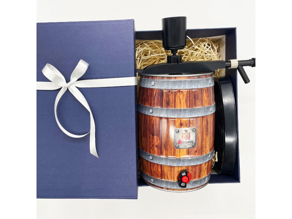 Pivní soudek . S pípou na manuální tlakování - DobryDarek.cz