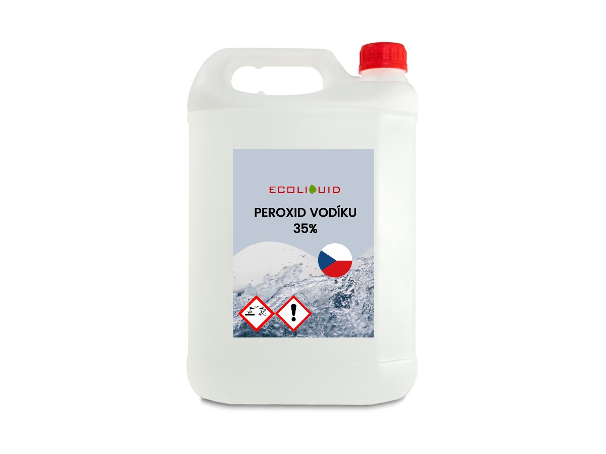 Ecoliquid Peroxid vodíku 35% 5 l | Ecoliquid.eu
