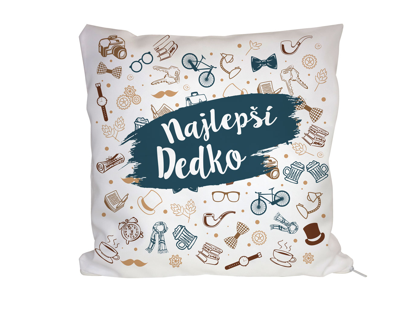 Vankúš najlepší DEDKO - FINERY I darčeky