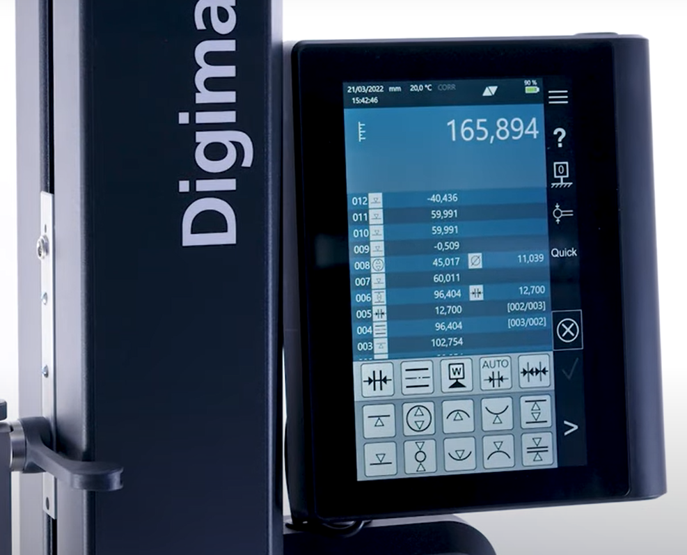 Lineární výškoměr 0-600 mm 817 CLT Digimar MAHR | E-shop | MB Calibr