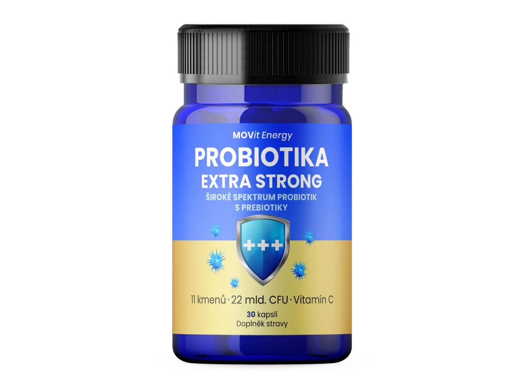 MOVit Probiotika EXTRA STRONG 30 cps. - MOVit Energy