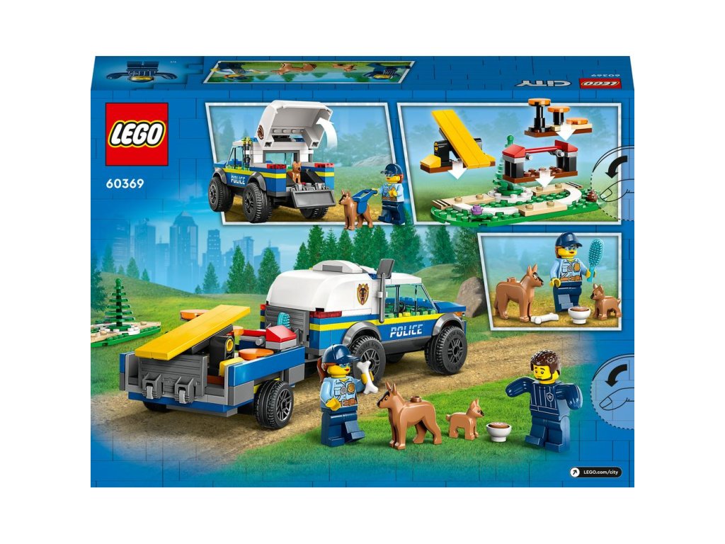 LEGO® City 60369 Mobilní cvičiště policejních psů - Museum of Bricks SK