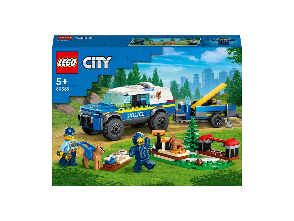LEGO® City 60369 Mobilní cvičiště policejních psů - Museum of Bricks SK