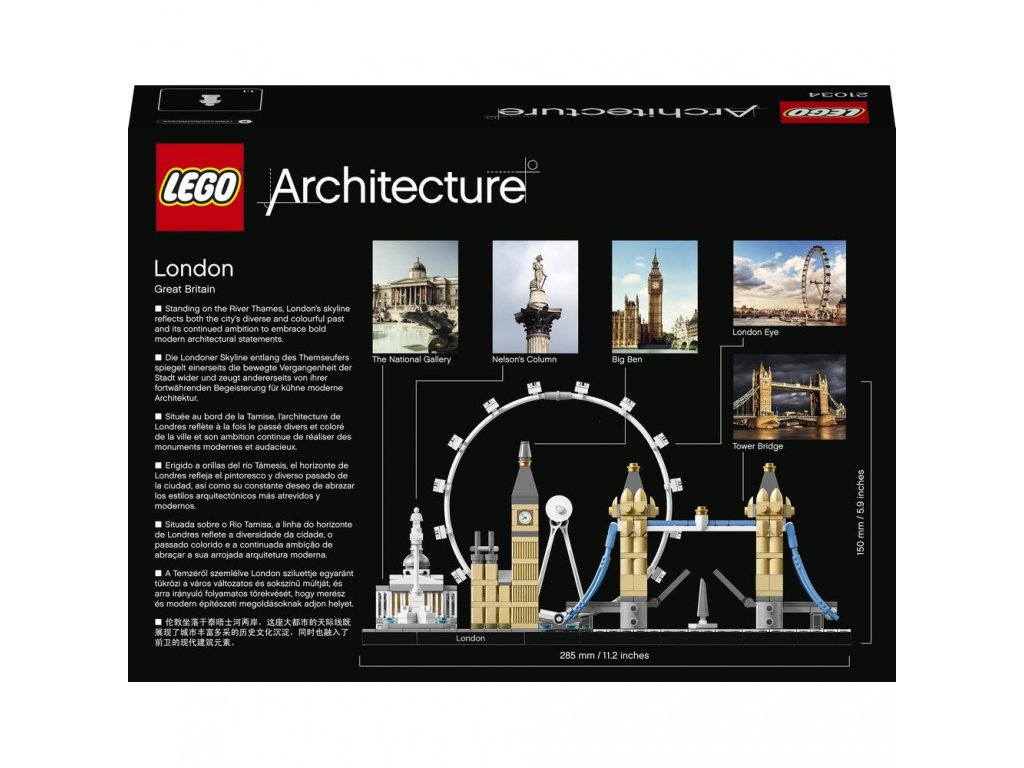 LEGO® Architecture 21034 Londýn - Museum of Bricks SK