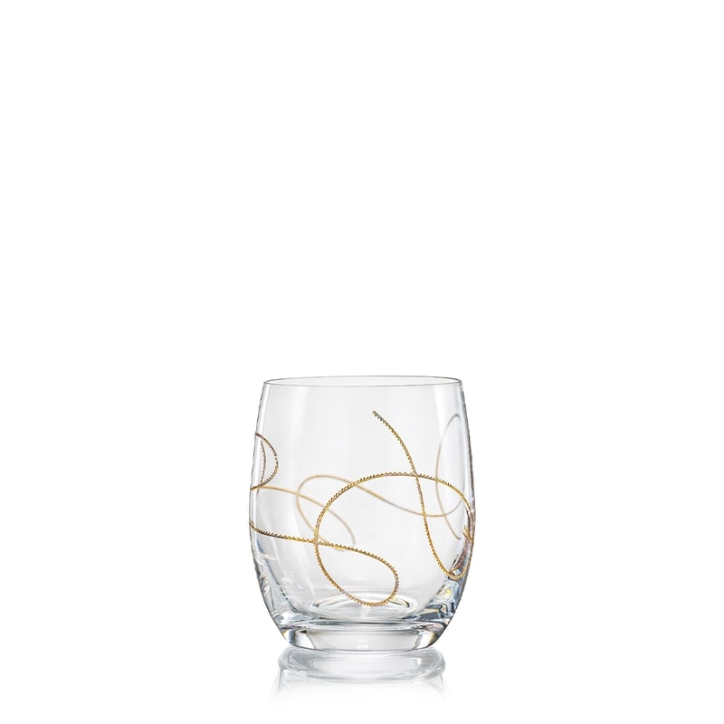 Sklenice na nealko, rum a whisky a nealko String gold 300 ml, 2 ks ...