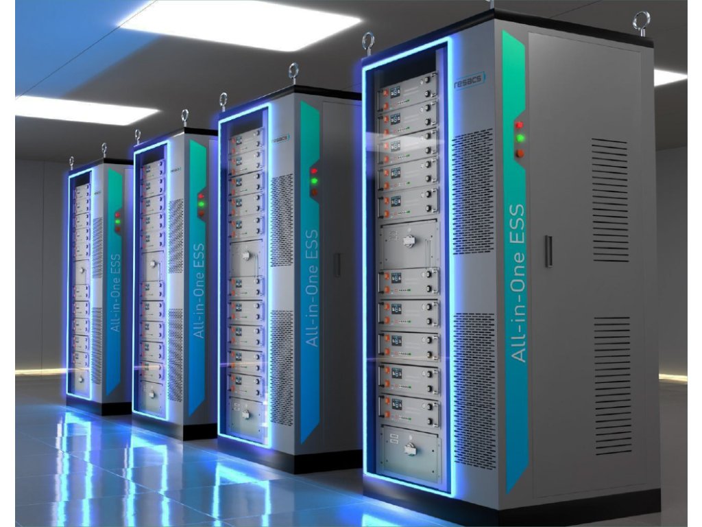 Systém ALL IN ONE 51,2 kWh - 20kw - Resacs