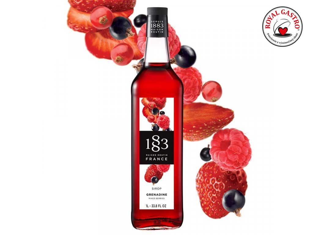 Sirup Grenadina 1 l. - 1883 | Veľkoobchodný dodávateľ | ROYAL GASTRO