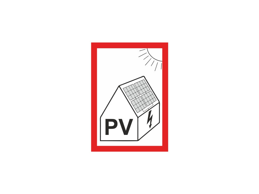 PV symbol na fotovoltaiku