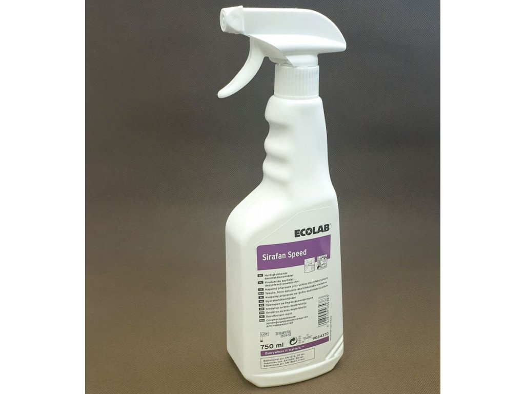ECOLAB® Sirafan Speed, 750 ml - Dezinfekcia povrchov | SVATS SK ! eshop