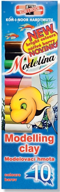 Modelína 10 barev - Vzdělávací společnost - V lavici, s. r. o.