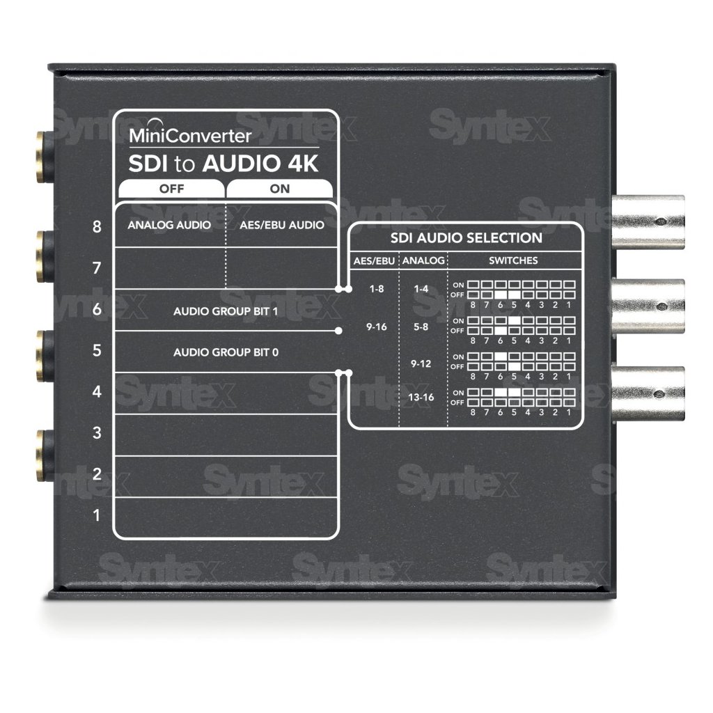 Mini Converter SDI to Audio 4K Blackmagic Design - ZOOMY.SK