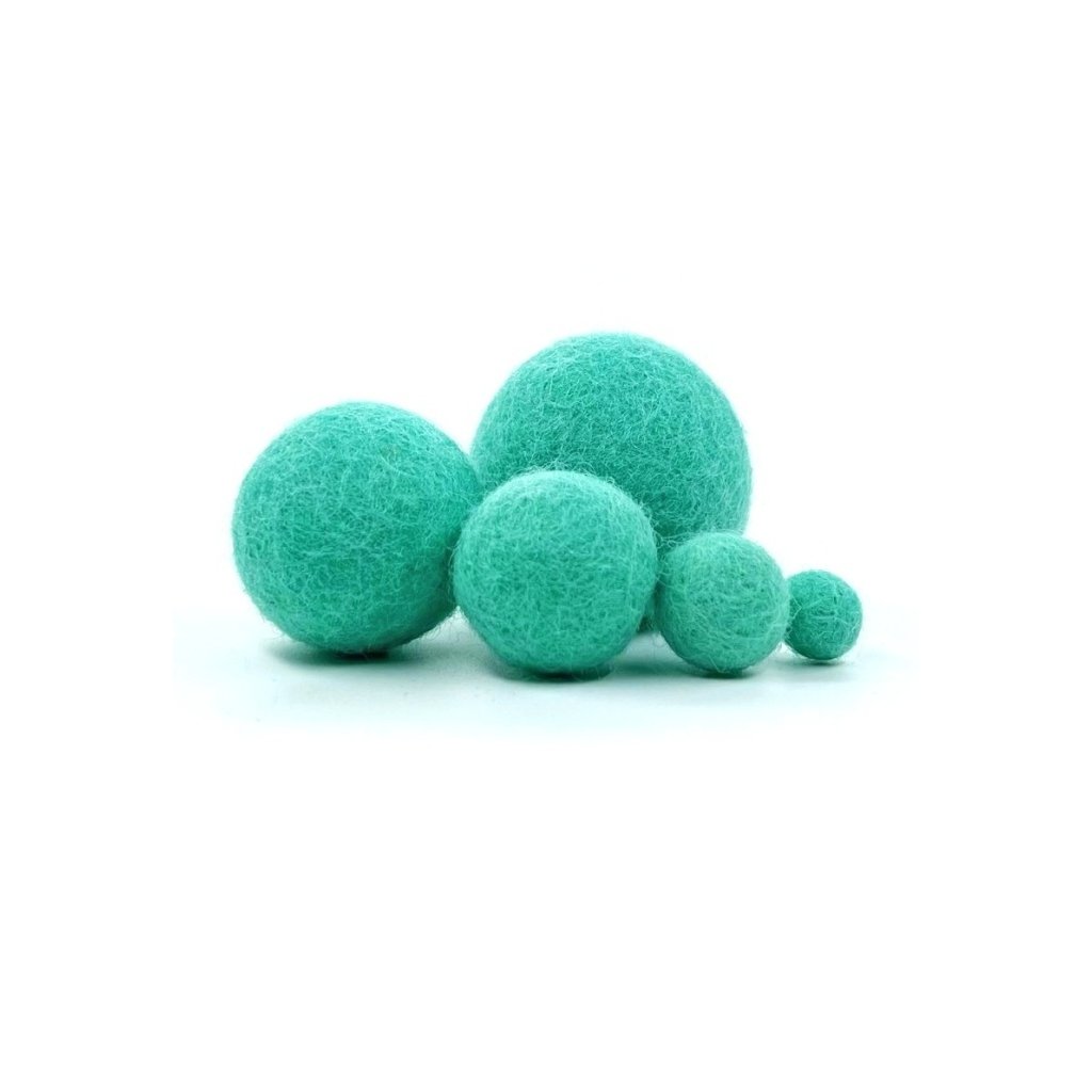 Plstěná Kulička Vels 051 Robins Egg Blue Kreativniprostor