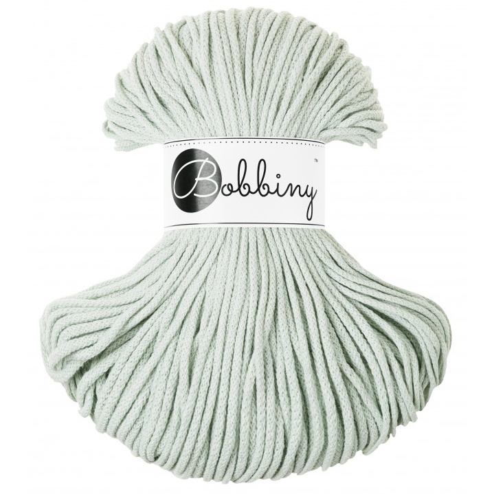 Bobbiny cords JUNIOR 3mm milky green - Kreativni.PROSTOR
