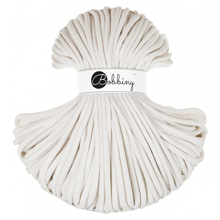 Bobbiny cords JUMBO 9mm off white - Kreativni.PROSTOR
