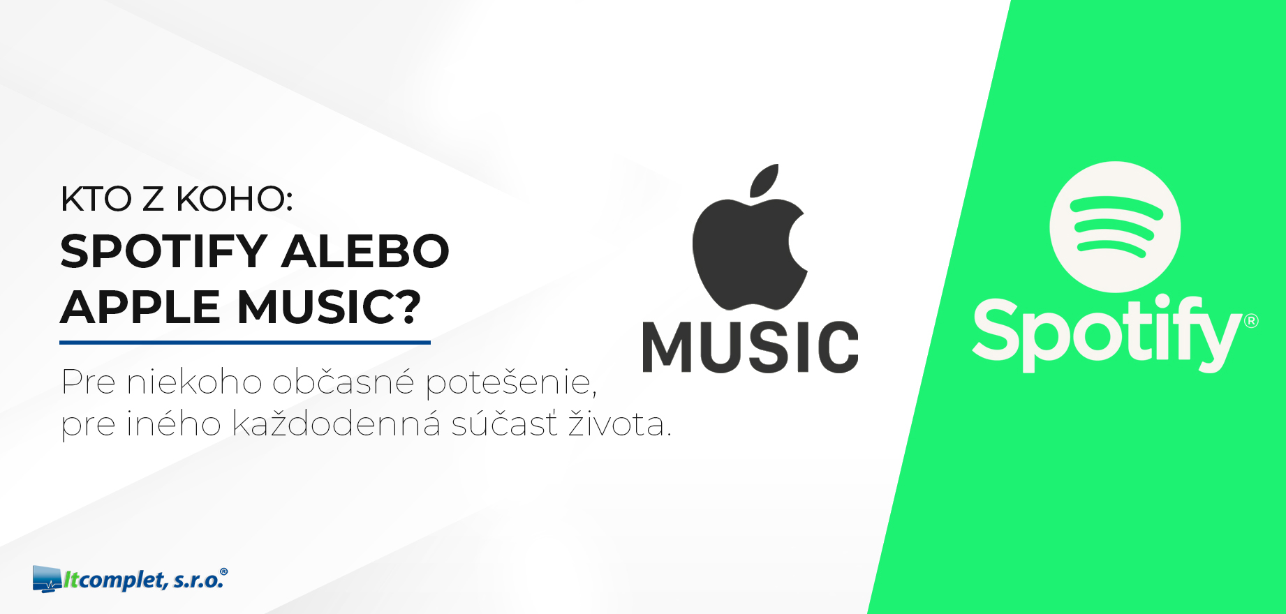 Kto z koho: Spotify alebo Apple Music?