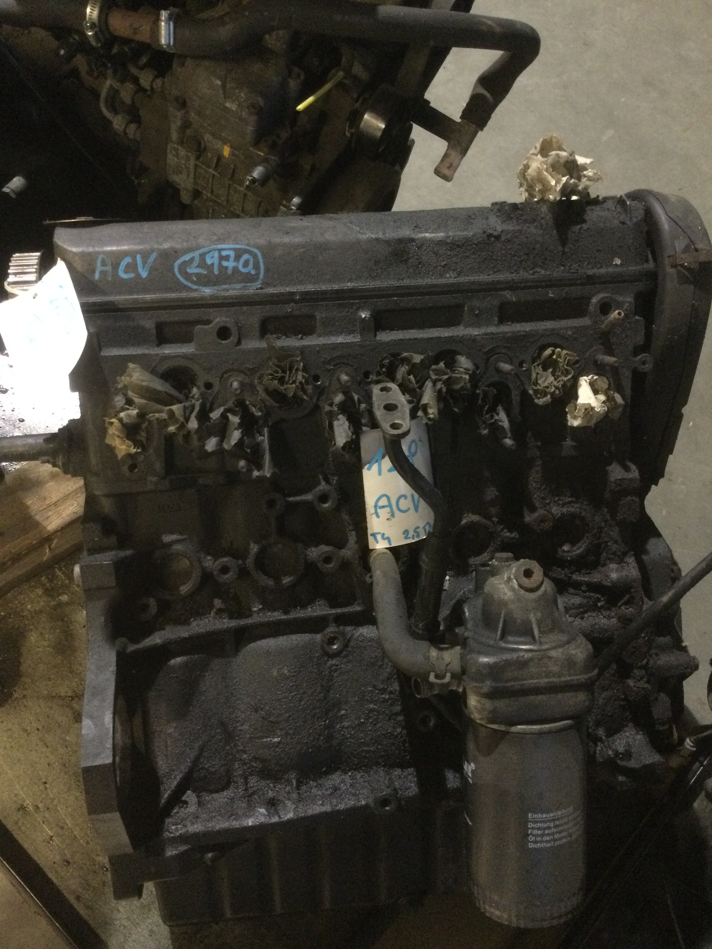 Motor ACV 2.5TDI 75kw 102PS VW T4 – levnedily.cz | Praha, Přišimasy