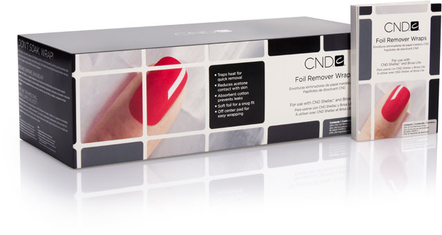 CND SHELLAC - Foil Remover Wraps - Sada 250 ks – za 795 Kč | Odstranění ...