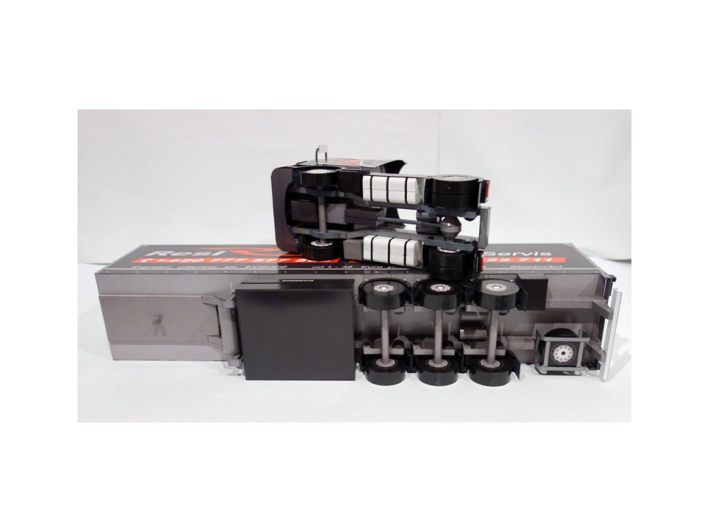 Scania R580 Topline/Highline + návěs Rammstein - PaperModel.cz