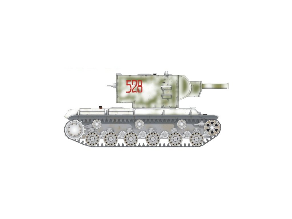 KV-1 + KV-2 - PaperModel.cz