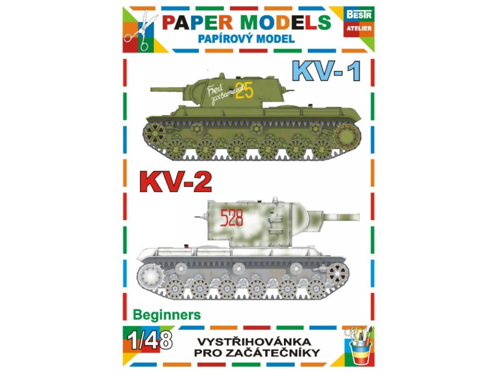 KV-1 + KV-2 - PaperModel.cz