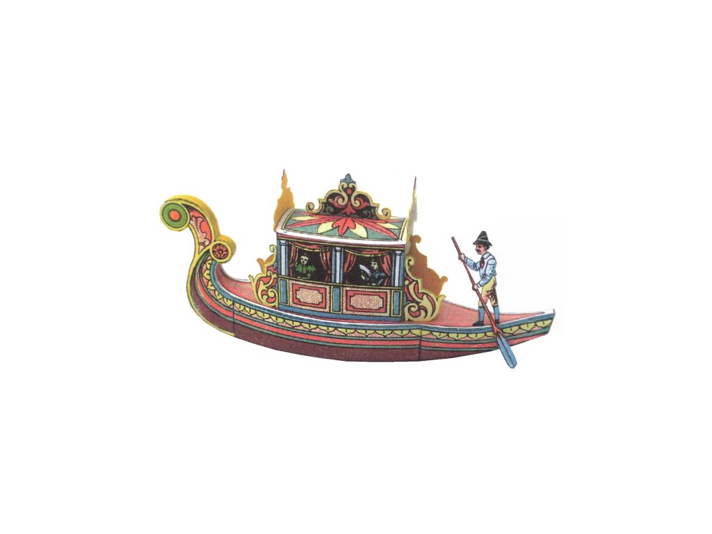 gondola - PaperModel.cz