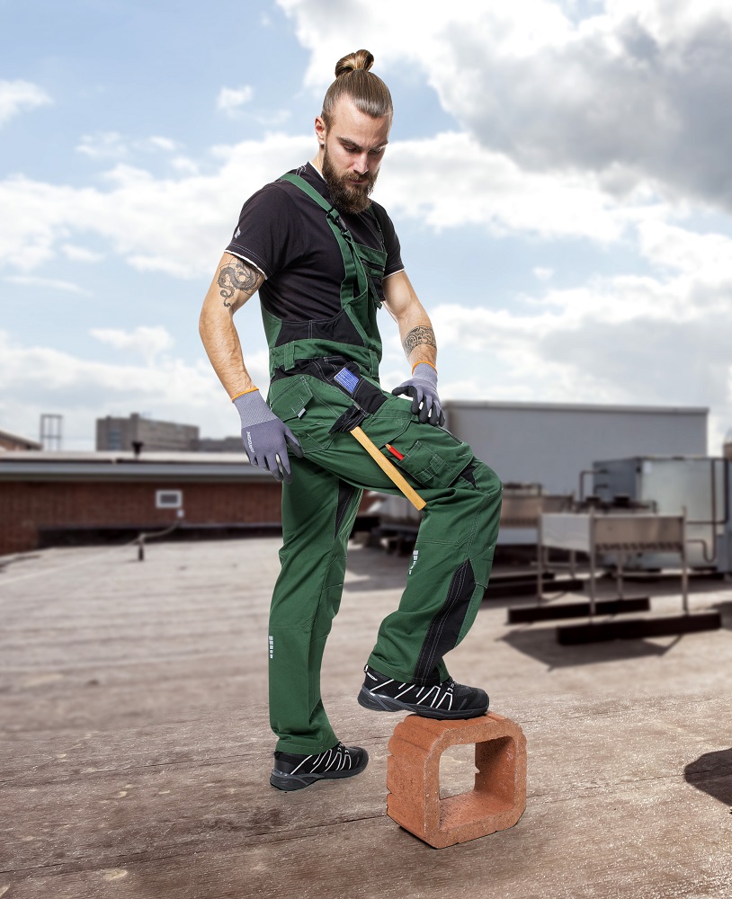 Kalhoty s laclem ARDON®VISION prodloužené zelená - 365shop.cz