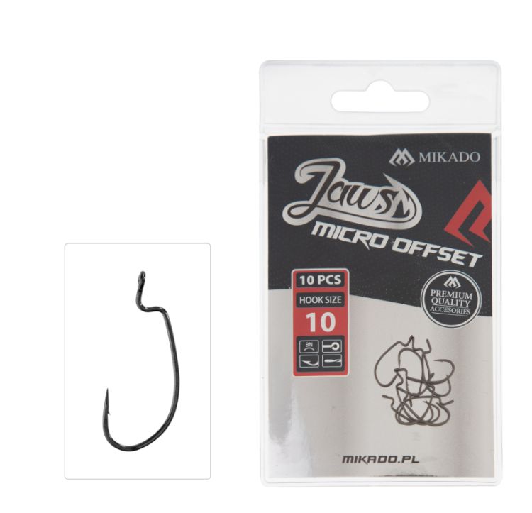 MIKADO Háčky Jaws Micro Offset | abos.cz
