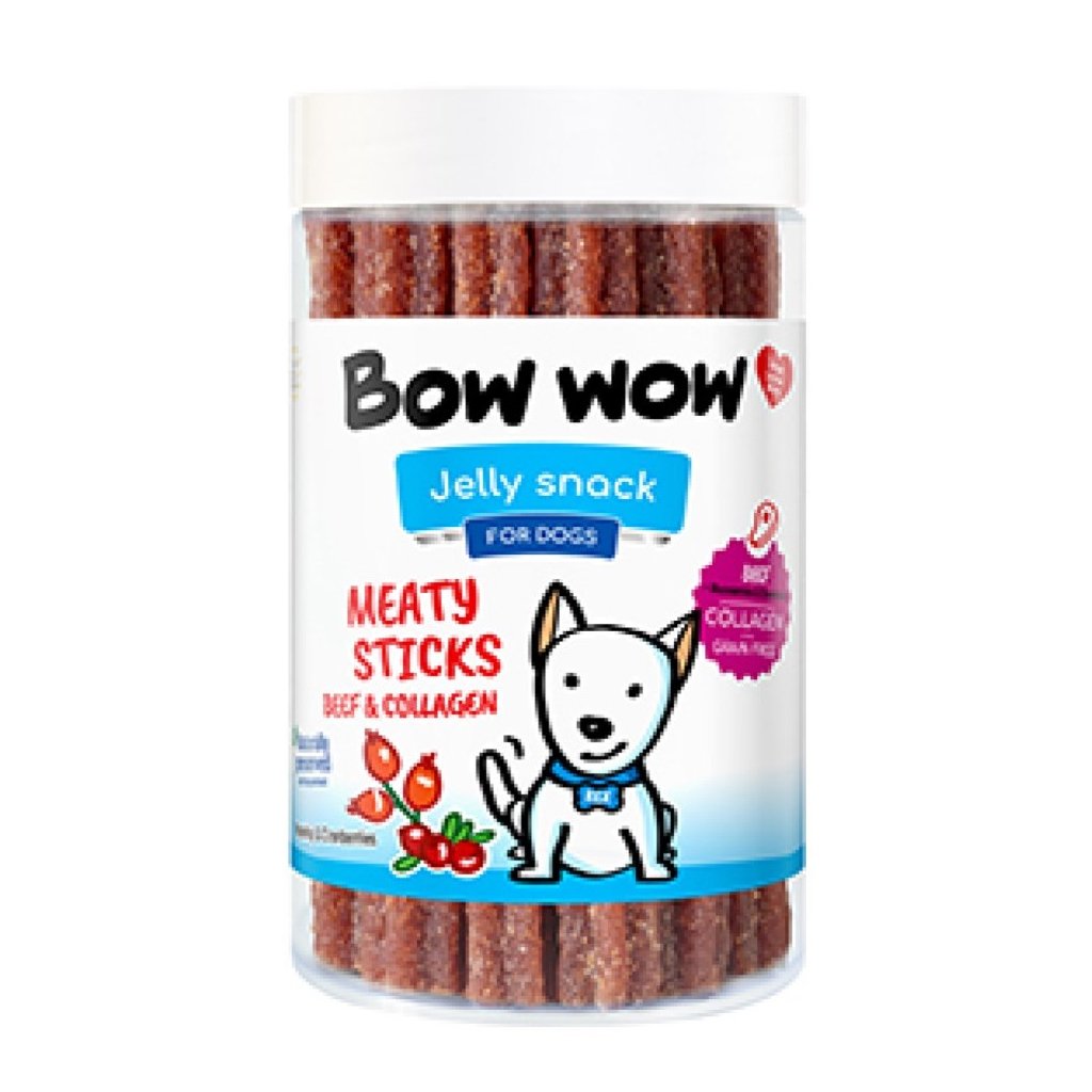 Bow Wow Jelly snack Meaty Sticks 20 ks - balení | Agroman
