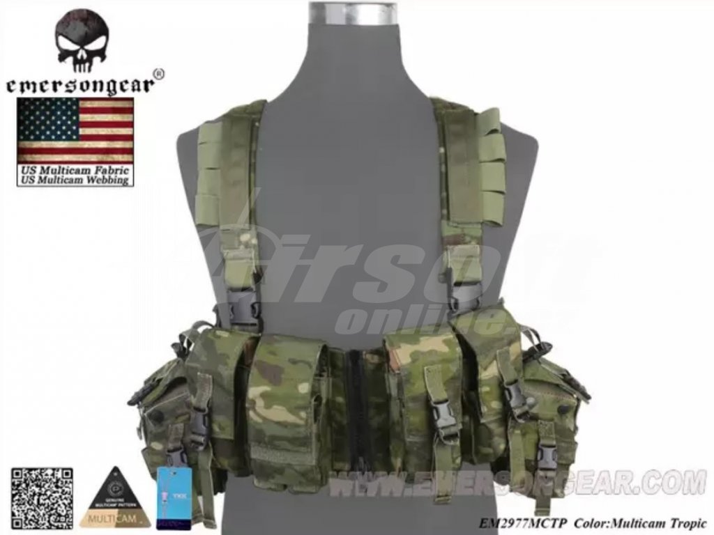 Chest Rig LBT 1961A-R - Multicam Tropic, Emerson Gear - Airsoft-online.cz