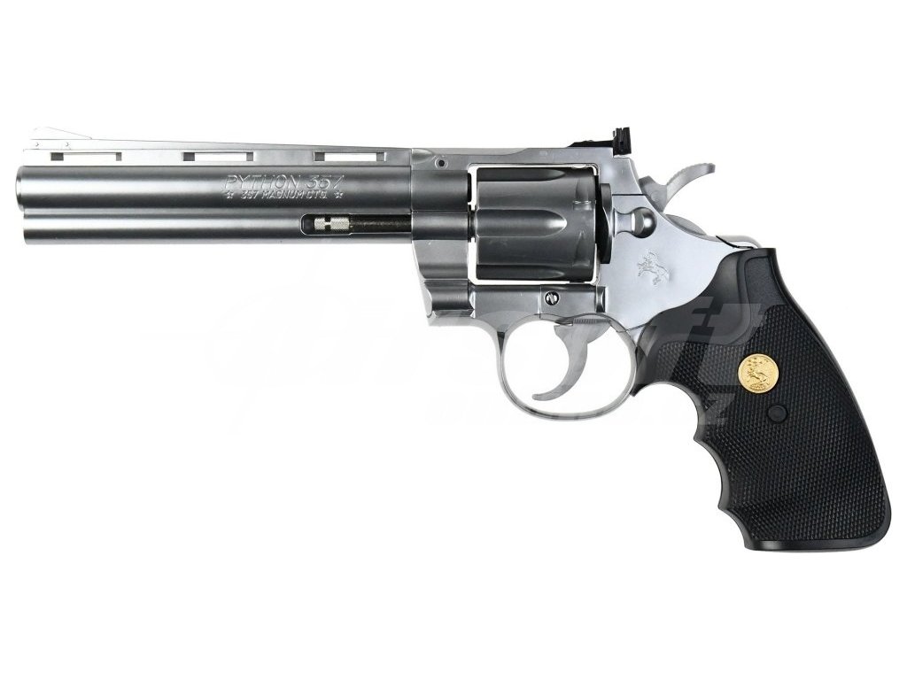 Airsoftový revolver Python 6" - Stainles, Tokyo Marui - Airsoft-online.cz
