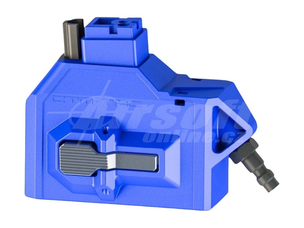HPA Adaptér FUKU-2 pro Hi-Capa na zásobníky M4 - modrý/stříbrný, CTM TAC - Airsoft-online.cz