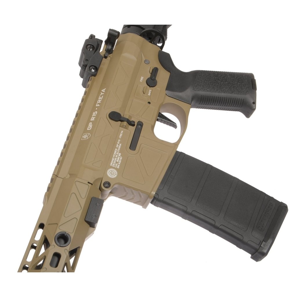Delta Armory FREYA R15 M-LOK 10" gen.2 Tan - eshop AirsoftFenix.cz