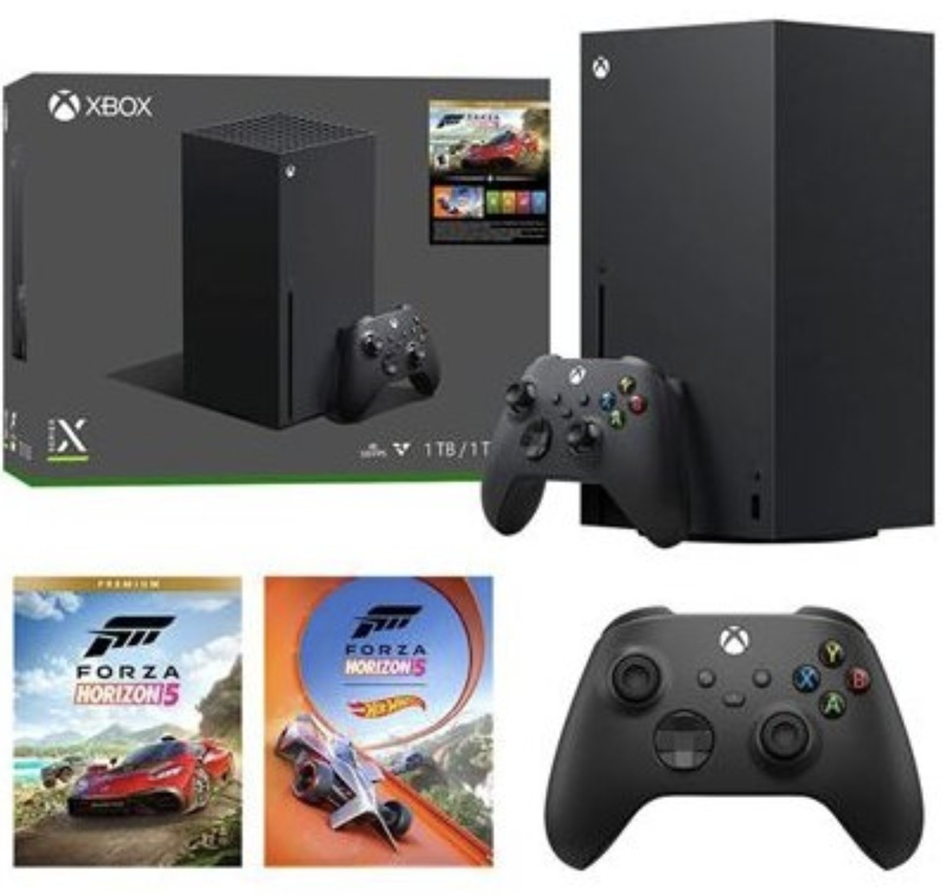 Microsoft Xbox Series X 1 TB Forza Horizon 5 edice Nové nerozbalené zboží + hra - All4players.cz