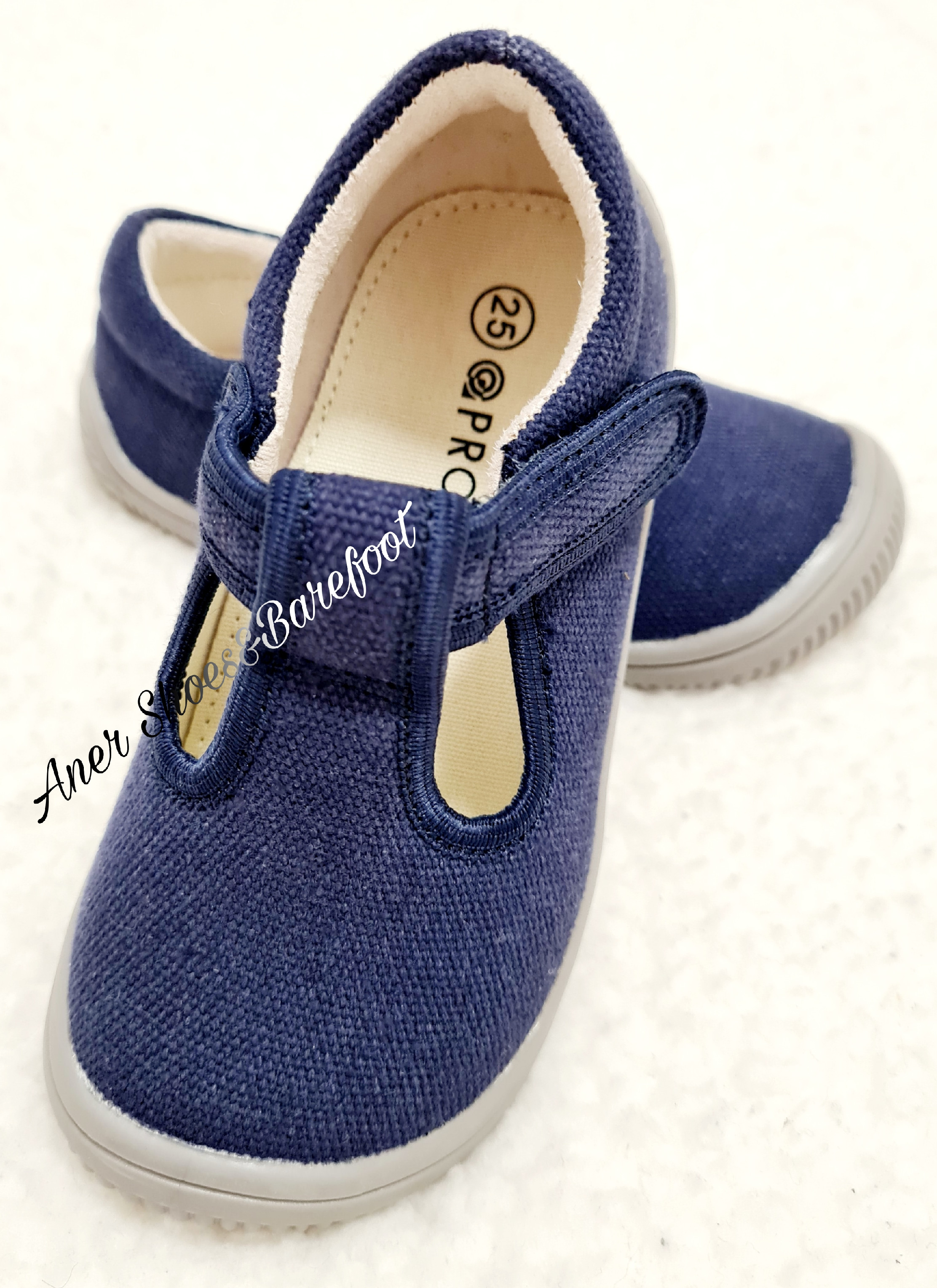Protetika barefoot papuče Kirby - Navy - Aner Shoes