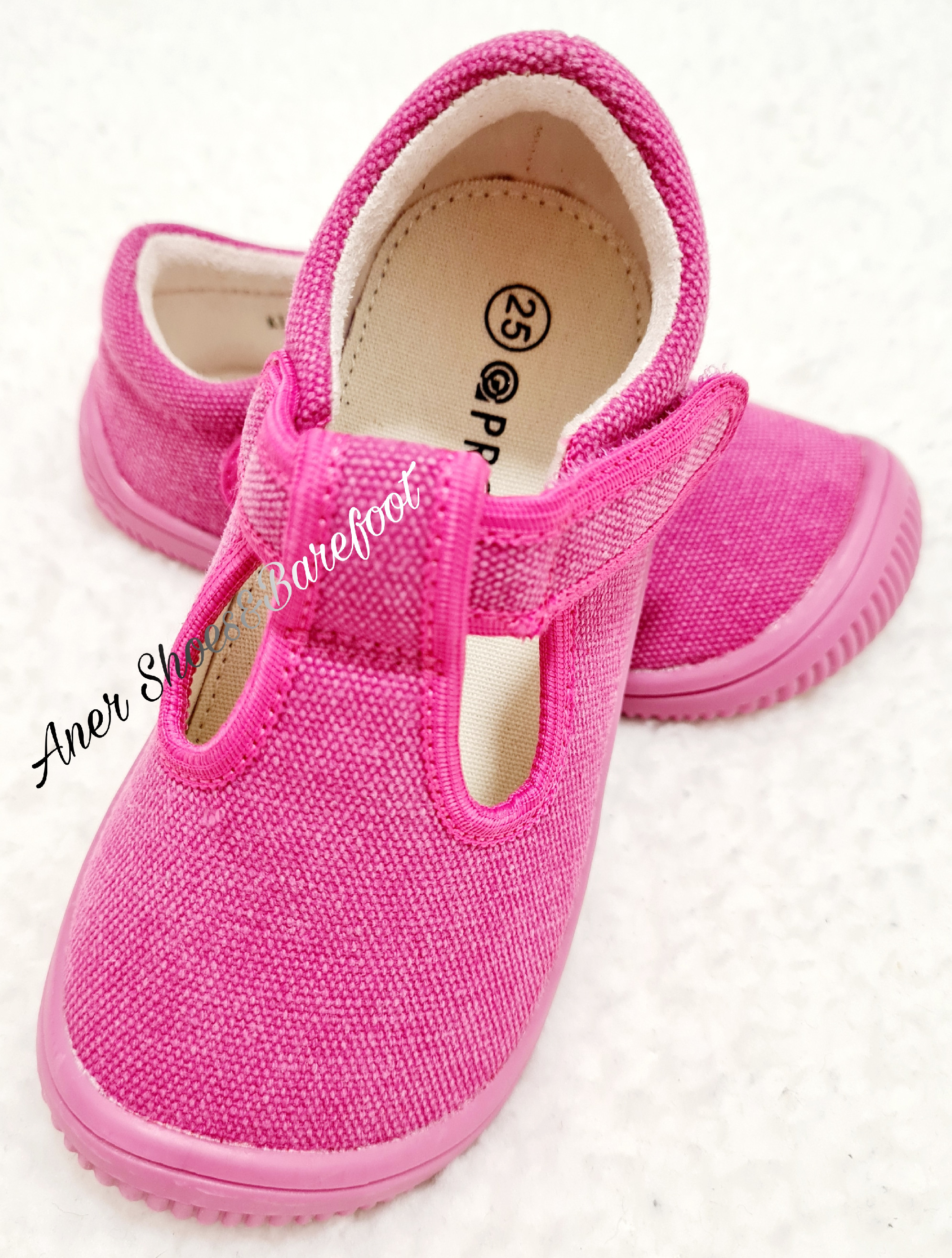 Protetika barefoot papuče Kirby - Fuchsia - Aner Shoes