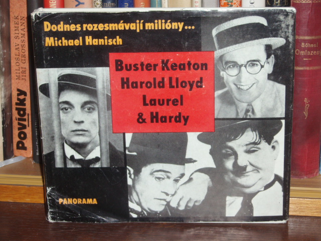 Buster Keaton, Harold Lloyd, Lauer a Hardy - Antikvariát Smíchov