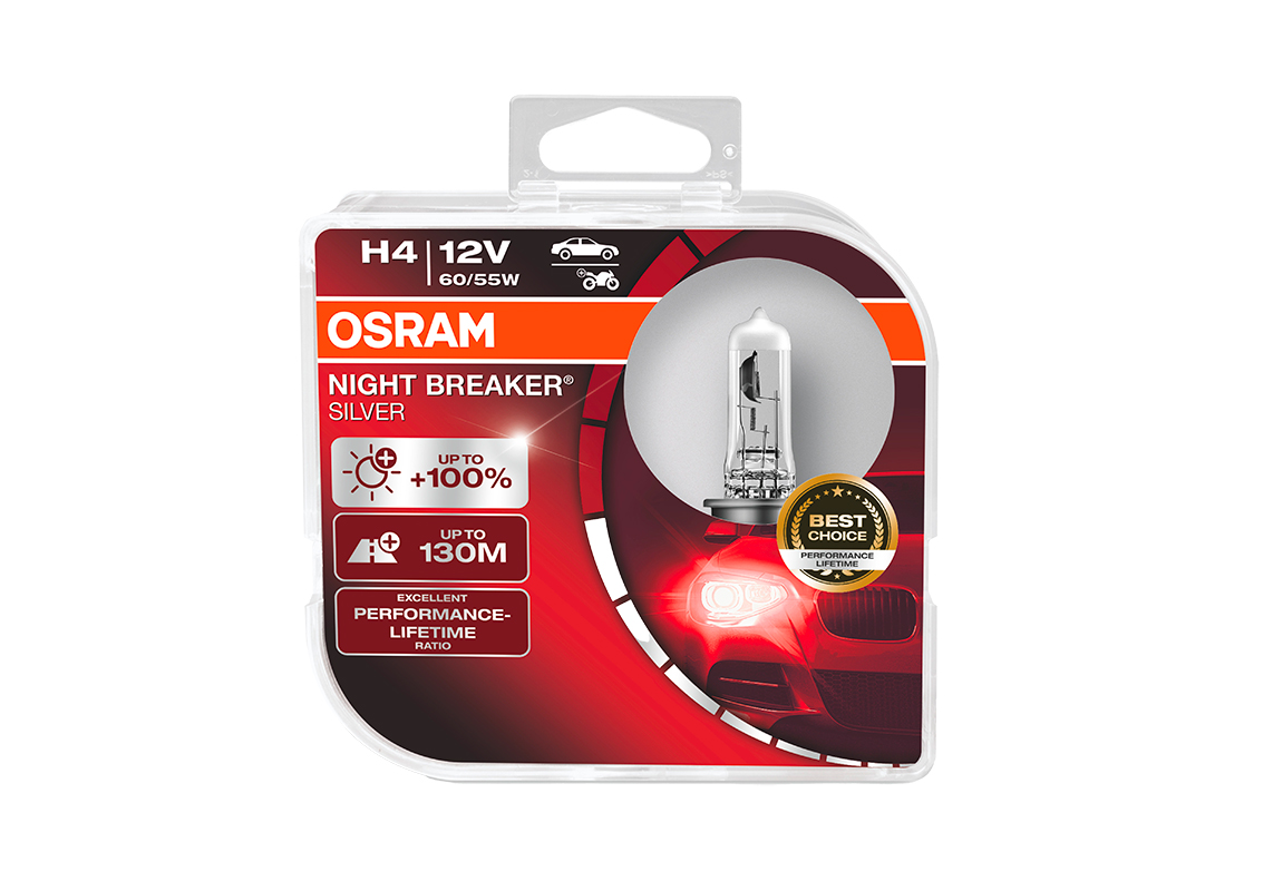 OSRAM NB Silver NG H4 12V 64193NBS - Duobox - Aretacia rozvodov