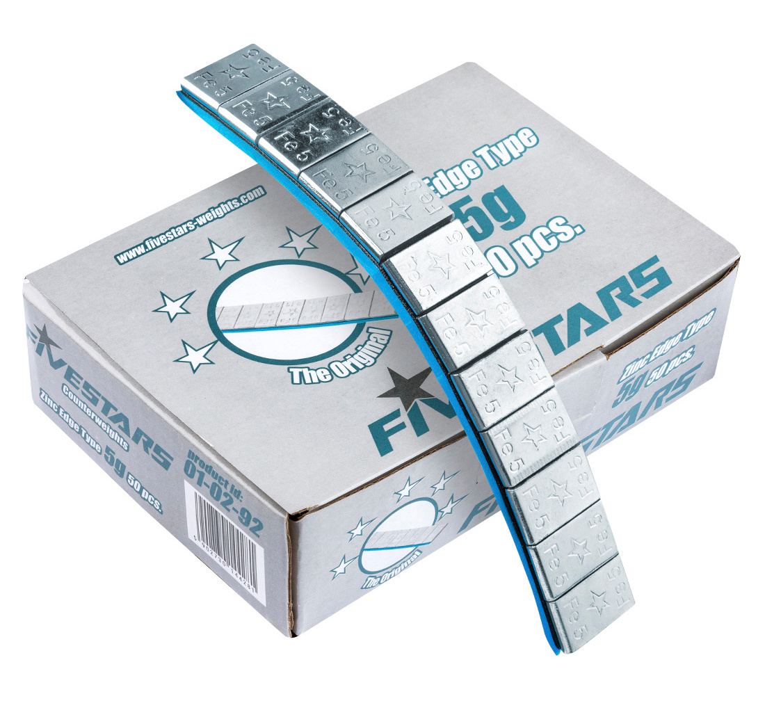 Fivestars 01-02-92, Lepicí ocelové závaží pro hliníkové disky 5g ...