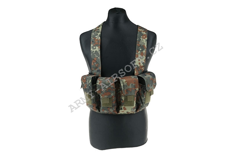 Taktická vesta Chest Rig - Flecktarn - GFC - Army-Airsoft.cz