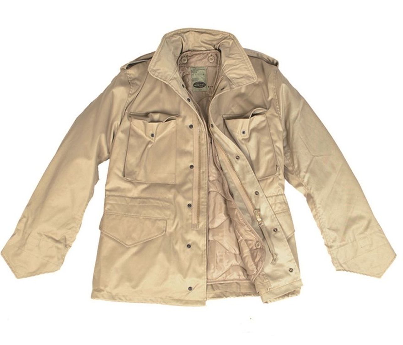 Kabát MIL-TEC US M65 s tepelnou vložkou Khaki - Army-Store.net