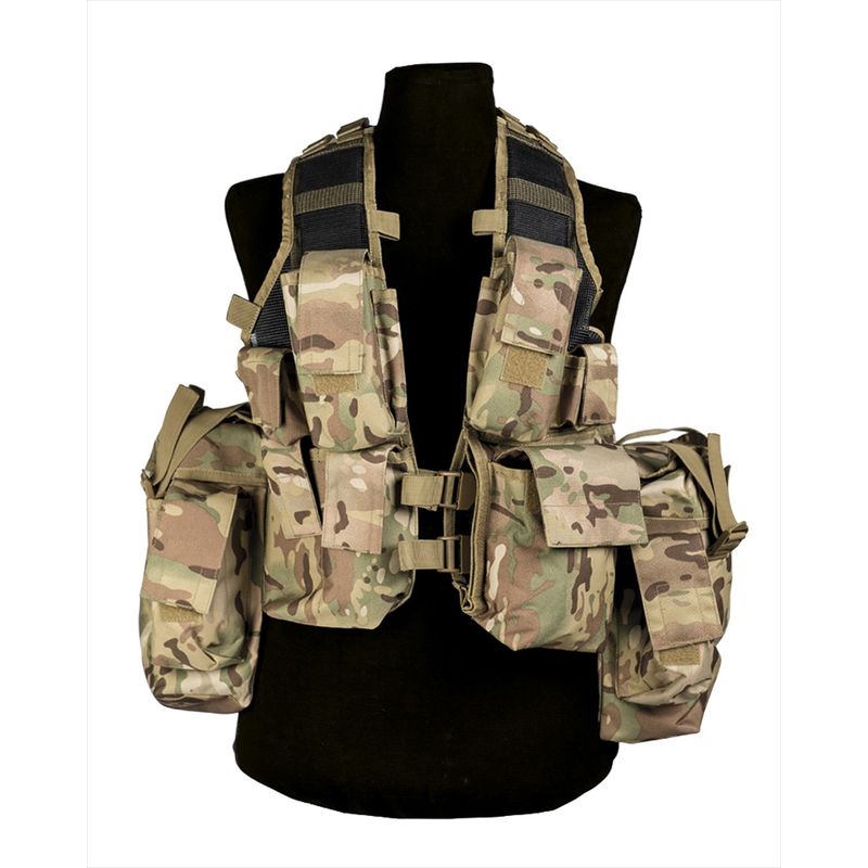 Taktická vesta MIL-TEC 12 kapes Multitarn Camo - Army-Store.net