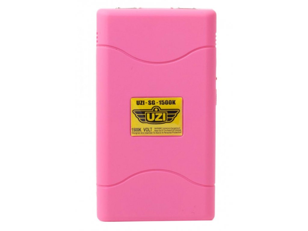 Paralyzer UZI STUN GUN 1,5 milion Volts 1500000V růžový pink - ARMY-SURPLUS