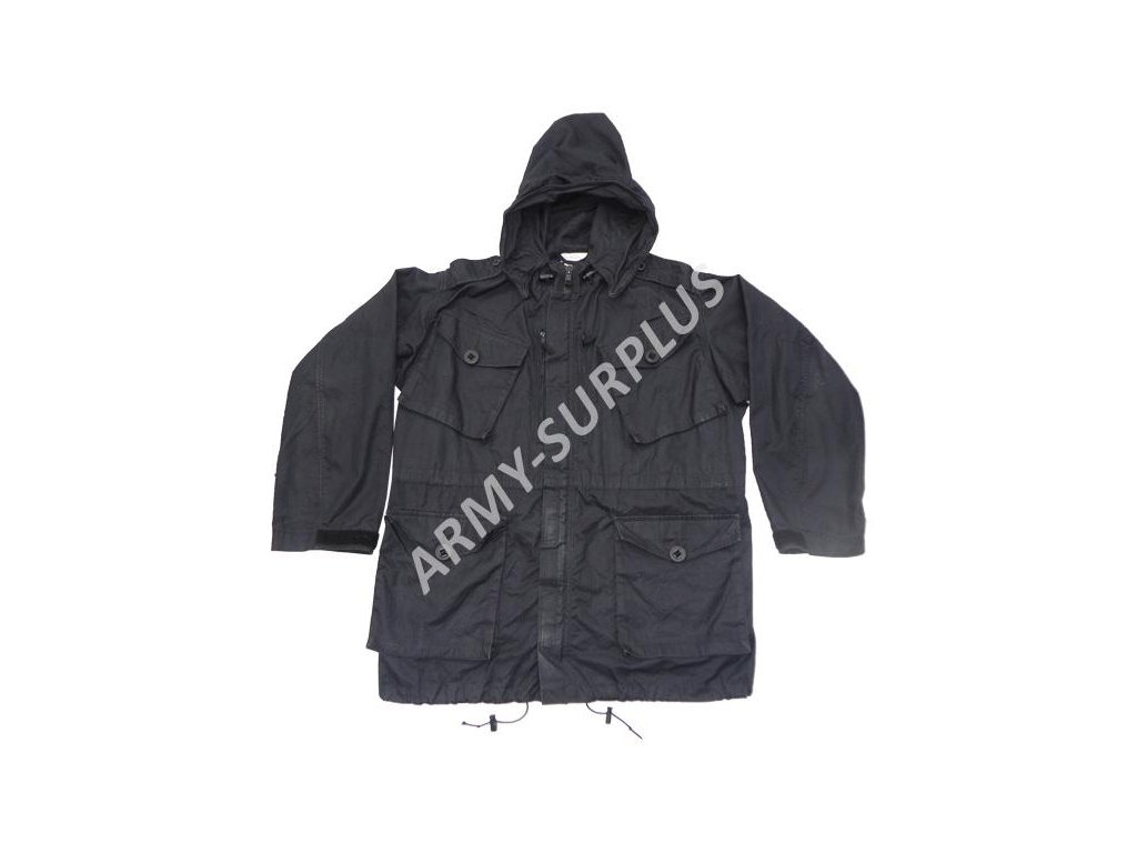 Parka SAS britská originál ripstop Velká Británie černá - ARMY-SURPLUS