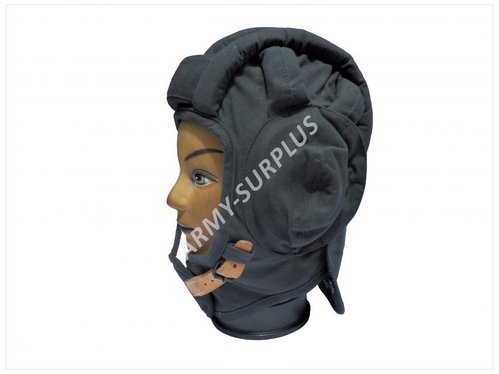 Helma (kukla) tankistická ČSLA zimní černá - ARMY-SURPLUS