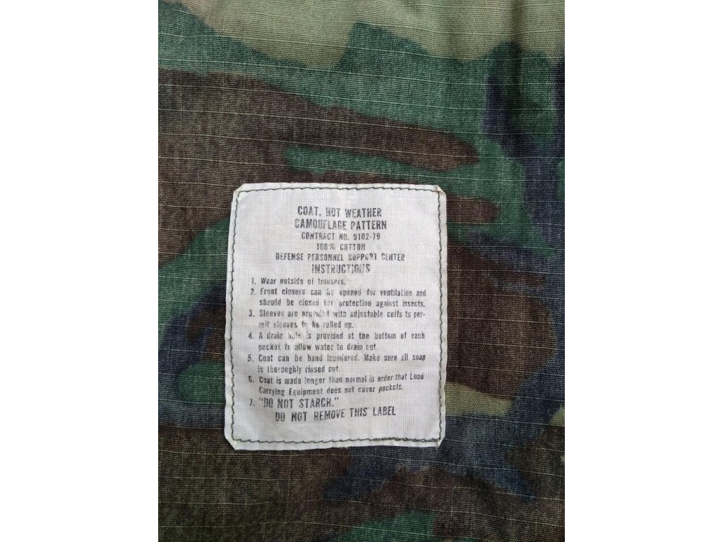 Blůza US RDF HOT WEATHER Woodland BDU original - ARMY-SURPLUS